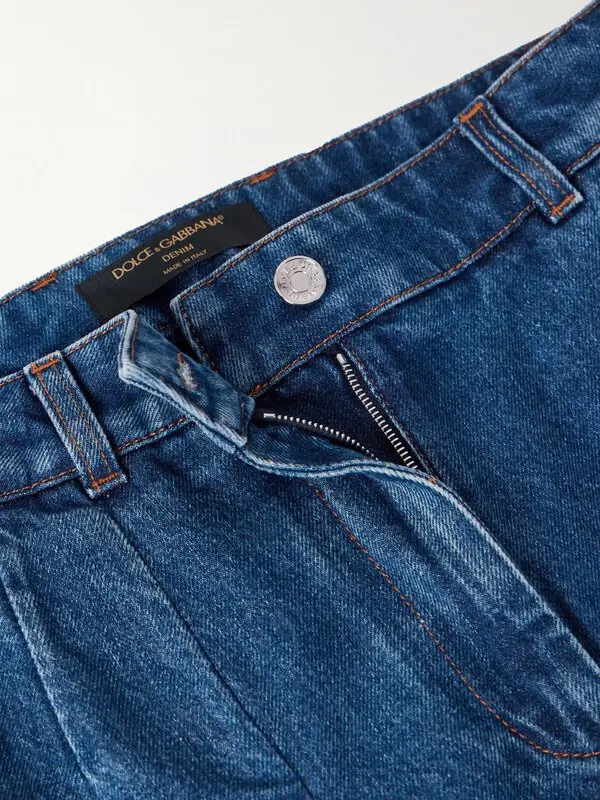 Dolce & Gabbana High-waisted Wide-leg Jeans
