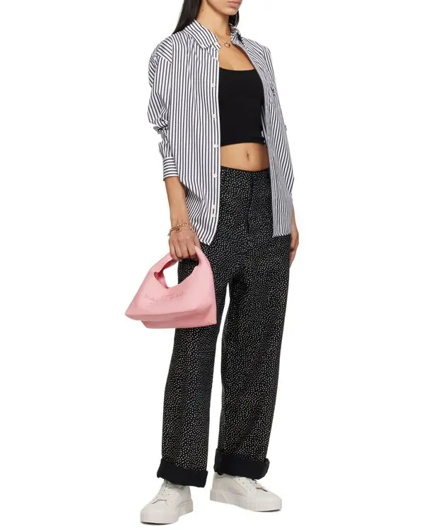 Marc Jacobs Mini Top Handle Bag With Debossed Logo - Pink