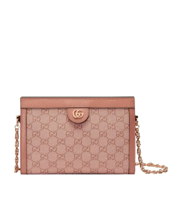 Gucci Ophidia Gg Supreme Shoulder Bag - Pink