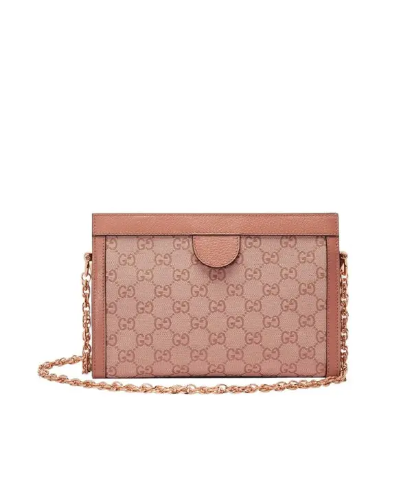 Gucci Ophidia Gg Supreme Shoulder Bag - Pink