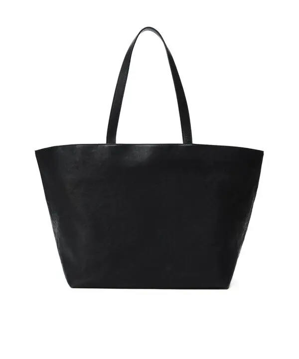 Alexander Wang Large Tote Bag With Tonal Logo - Black