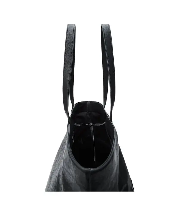 Alexander Wang Large Tote Bag With Tonal Logo - Black