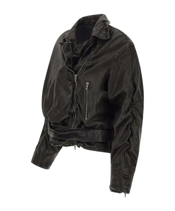 DIESEL® Zip-up Belted Jacket