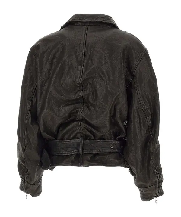 DIESEL® Zip-up Belted Jacket