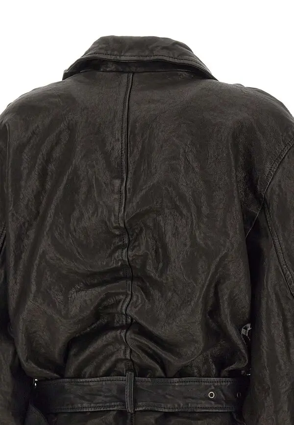 DIESEL® Zip-up Belted Jacket