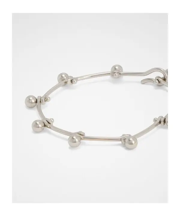 JIL SANDER Beaded Bracelet - Silver