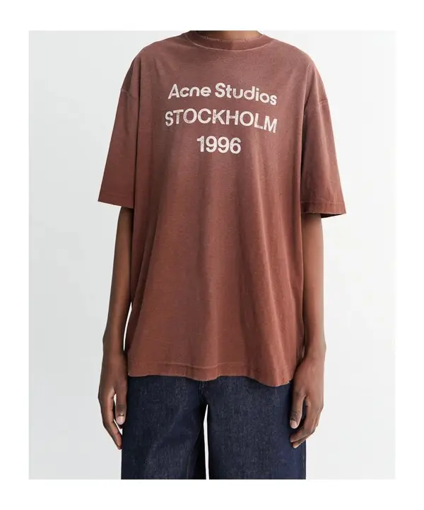 Acne Studios Logo Print T-shirt