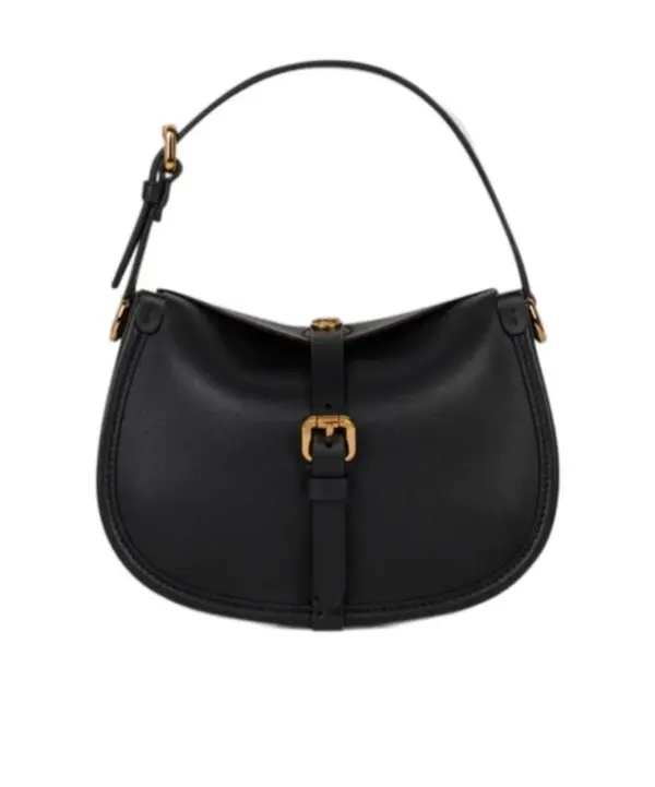 Etro Small Leather Pony Bag - Black