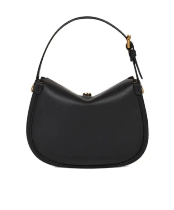 Etro Leather Pony Bag - Black