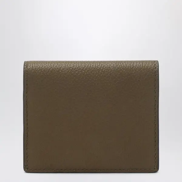 TOTEME T-lock Leather Cardholder - Brown