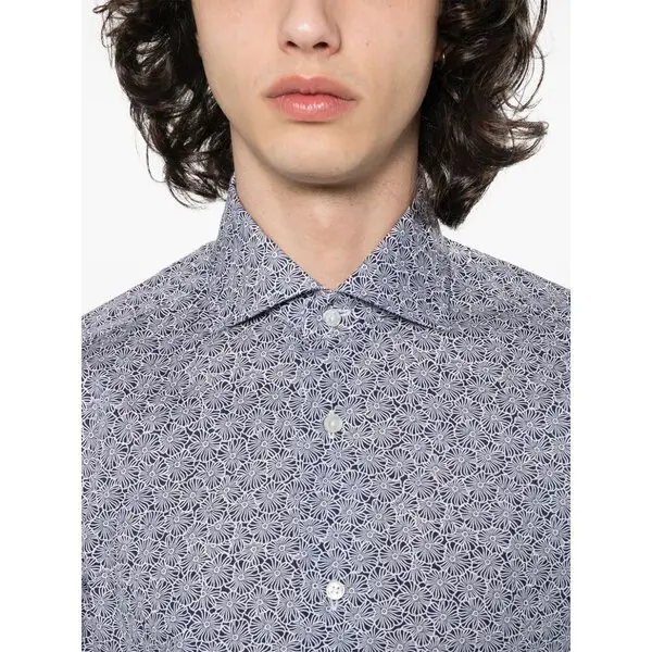 BARBA NAPOLI Printed Shirt
