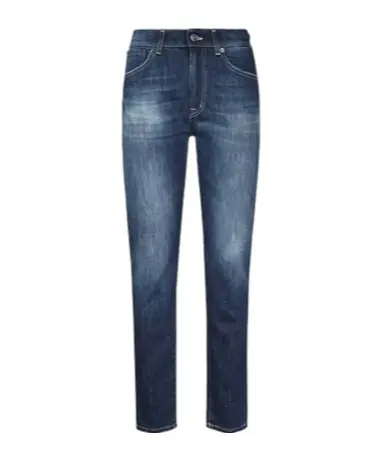 DONDUP Mid-rise Stonewashed Skinny Jeans - Blue