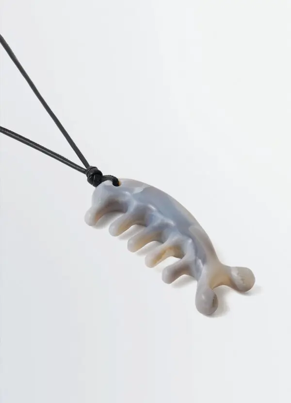 LEMAIRE Beluga Gua Sha Necklace