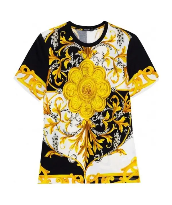 Versace Baroque Print T-shirt