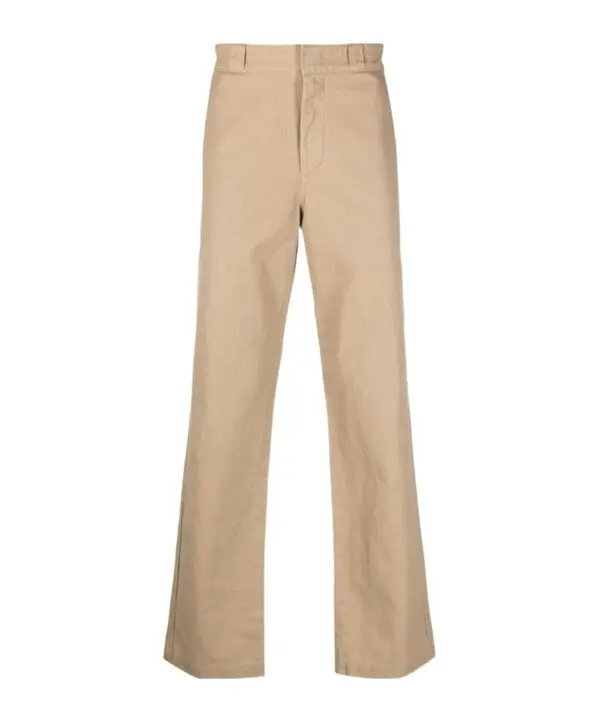 Aspesi High-waisted Straight-leg Trousers