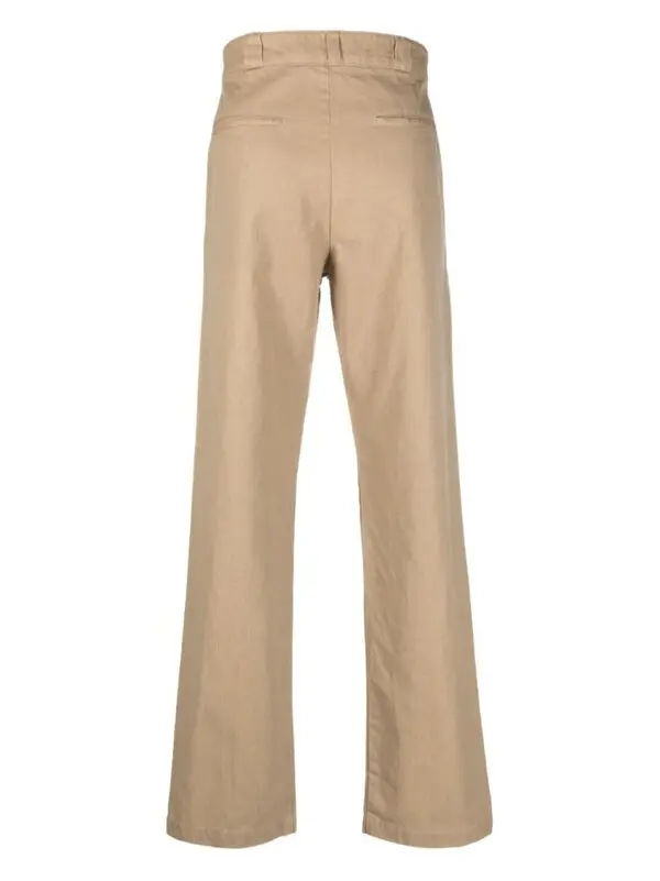 Aspesi High-waisted Straight-leg Trousers