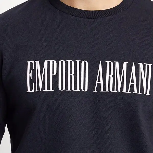 Emporio Armani Logo Crew Neck Sweater