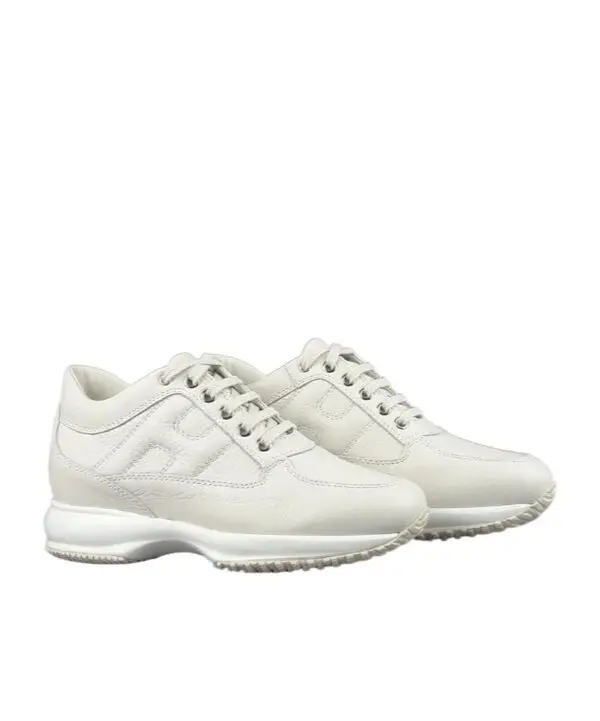 Hogan Interactive Lace-up Sneakers - Gray