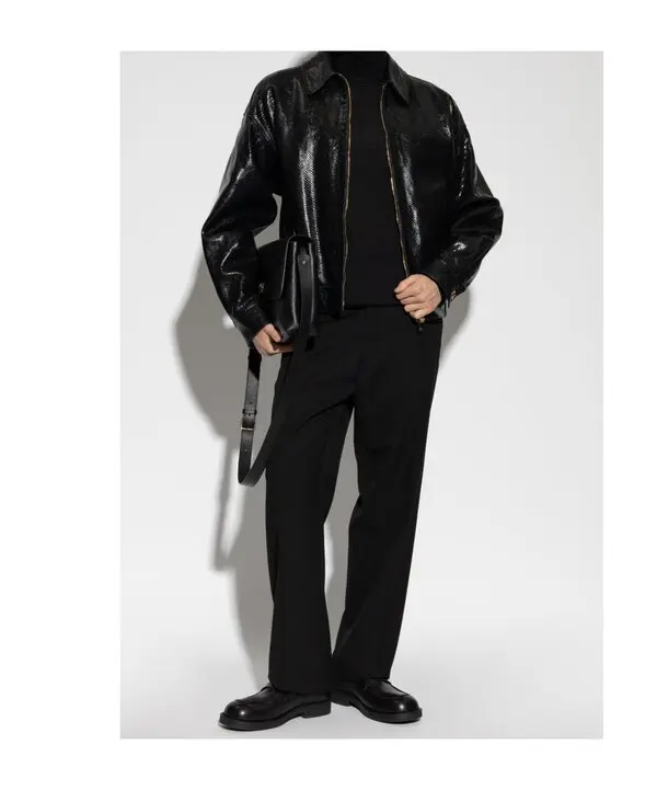 Versace Medusa Embroidered Turtleneck Jumper