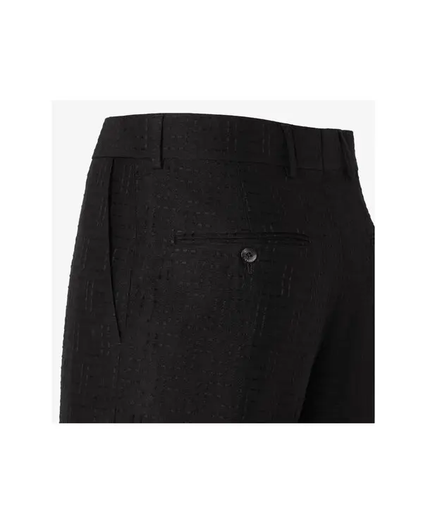 Fendi Ff Jacquard Bermuda Shorts - Black