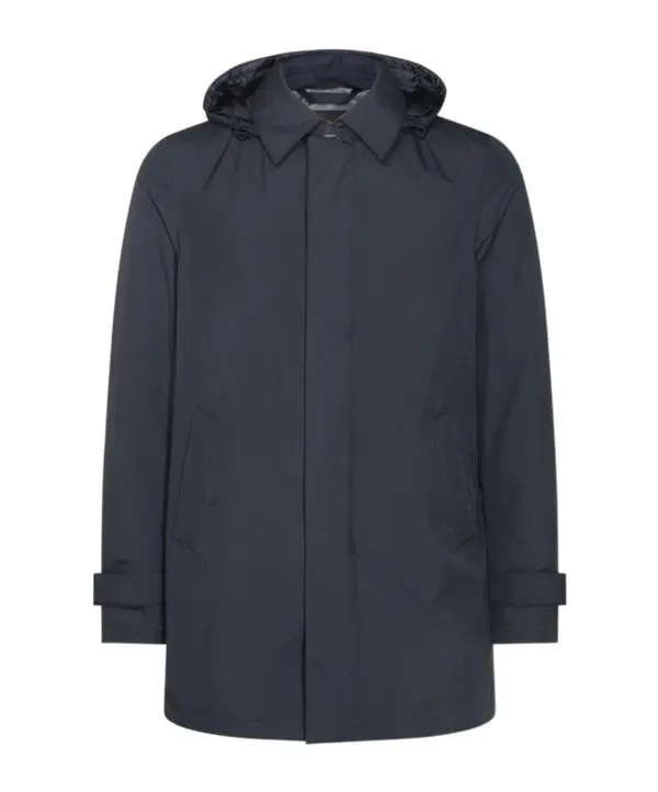 Herno Gore-tex Long-sleeved Hooded Jacket
