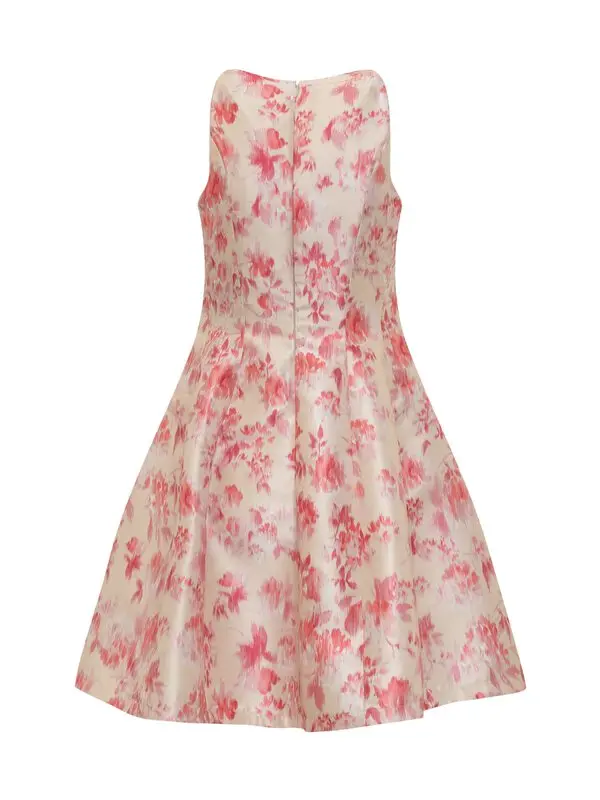 Philosophy Di Lorenzo Serafini Sleeveless Floral Print Balconette Midi Dress