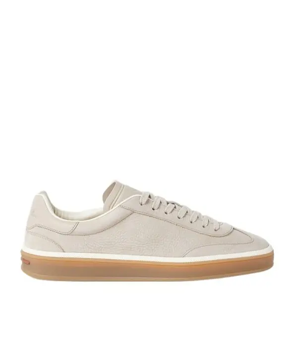 Loro Piana Tennis Walk Sneakers - Almond-colored