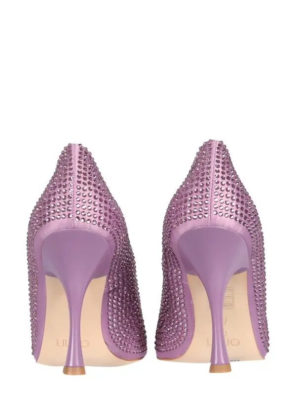 Liu Jo Embellished Sculpted Heel Pumps - Pink