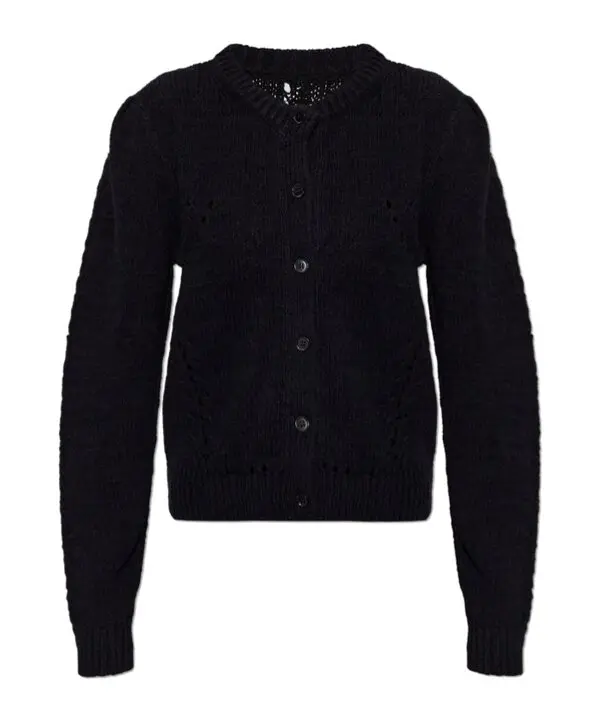 Ulla Johnson Button Knitted Cardigan - Black