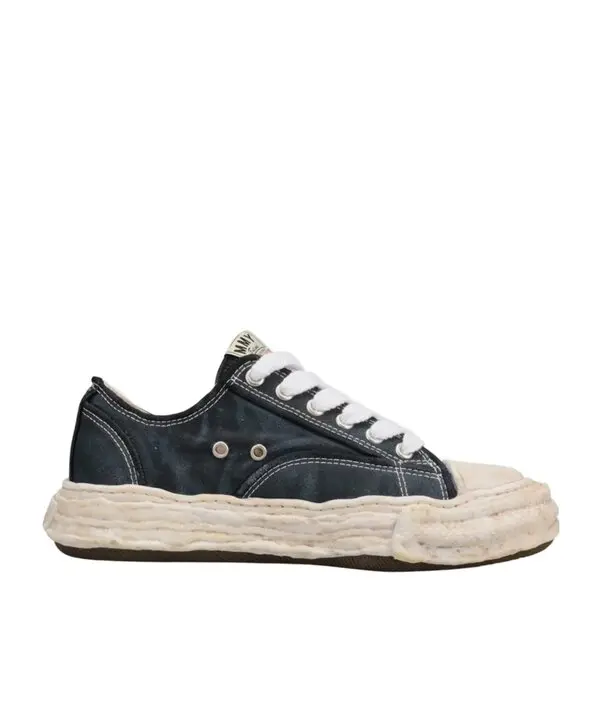 Mihara Yasuhiro Round Toe Sneakers - Black