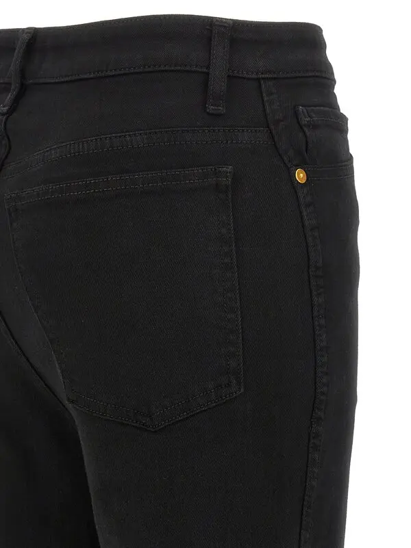 Khaite Abigail Straight Leg Jeans - Black