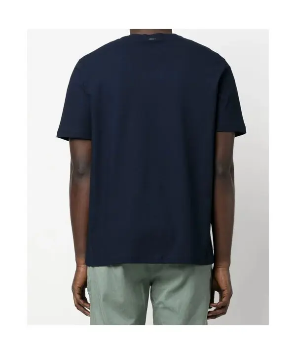 Herno Short-sleeved Crewneck T-shirt - Black