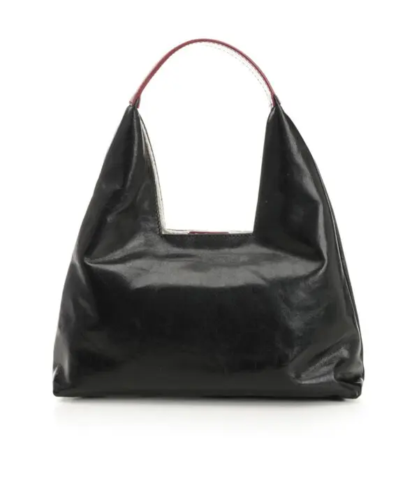 Marni Logo Lettering Mini Shoulder Bag - Black