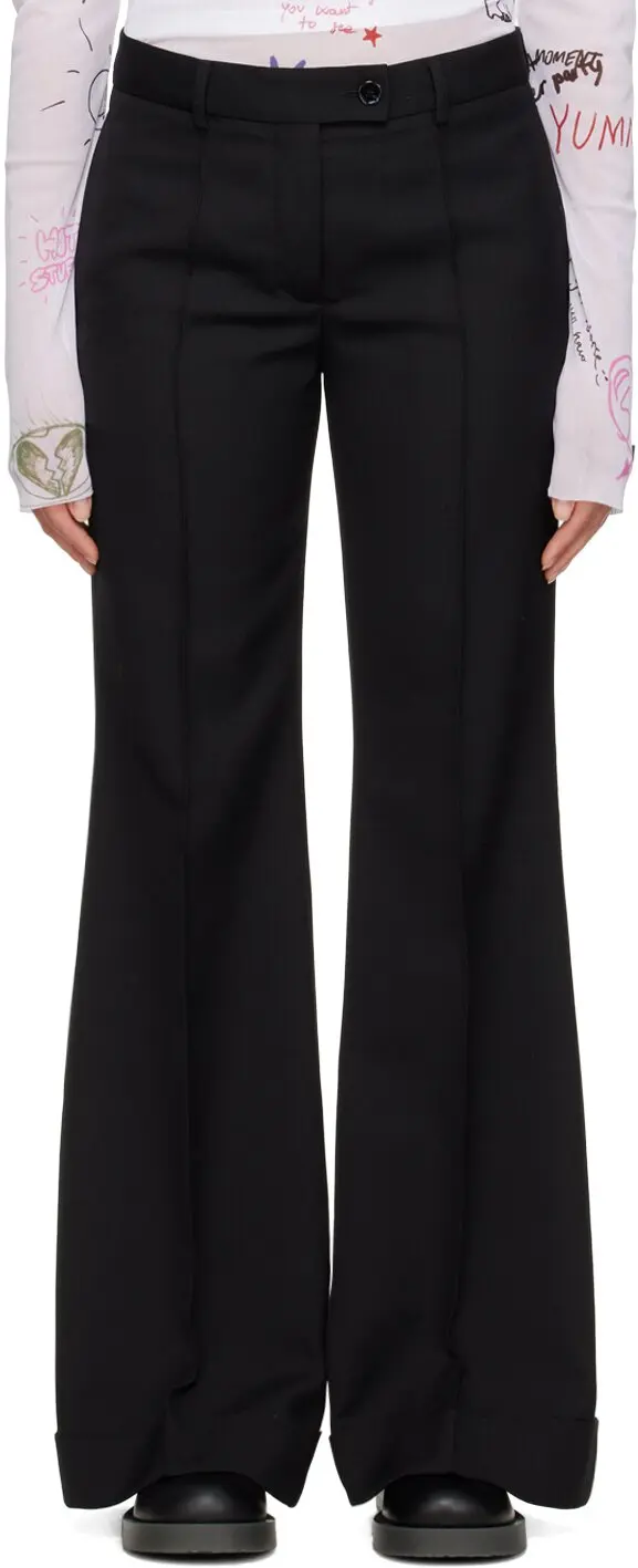 Acne Studios Mid-rise Flared Trousers