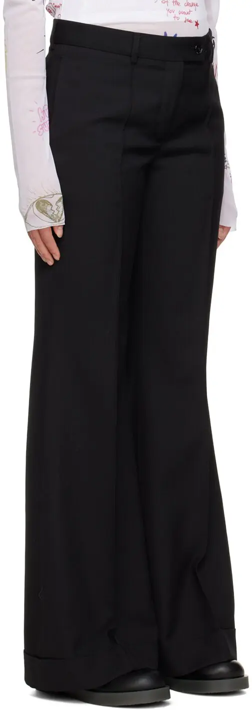 Acne Studios Mid-rise Flared Trousers