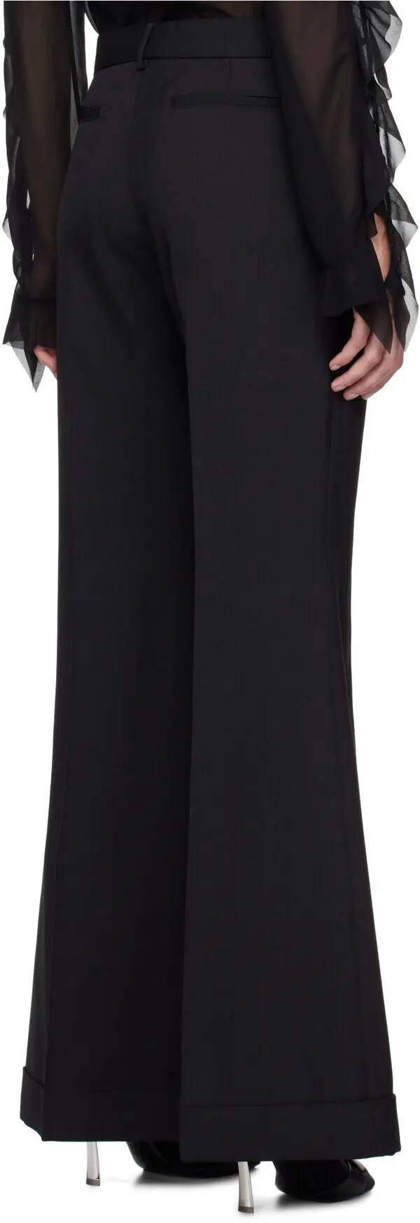 Acne Studios Mid-rise Flared Trousers