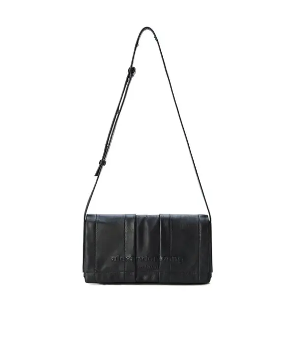 Alexander Wang Pack Flap Medium Crossbody Bag - Black