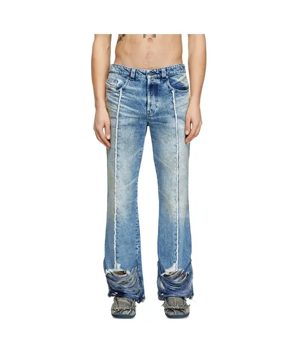 DIESEL® D-buck Bootcut Jeans - Medium Blue