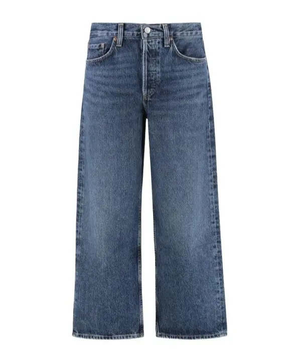 AGOLDE Wide Leg Denim Trousers
