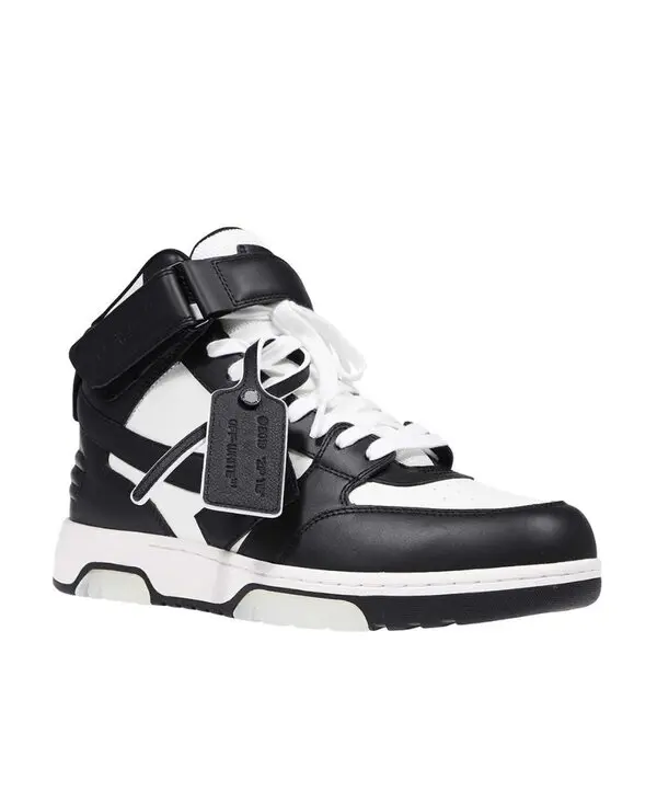 Off-White Out Of Office High-top Sneakers - Black