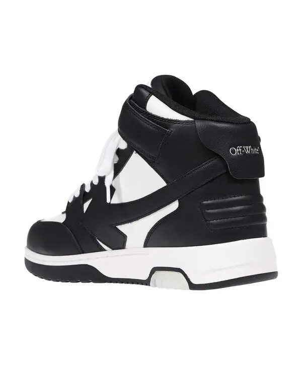 Off-White Out Of Office High-top Sneakers - Black