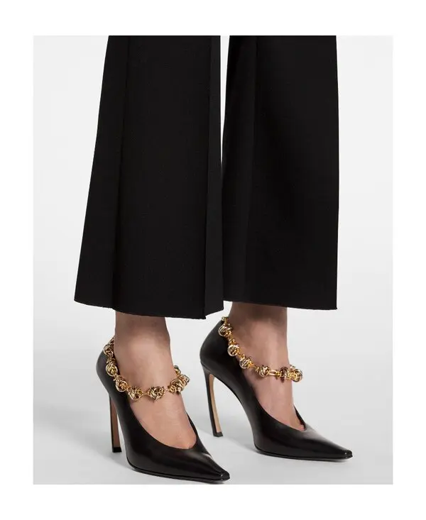 LANVIN Flared Tailored Pants - Black