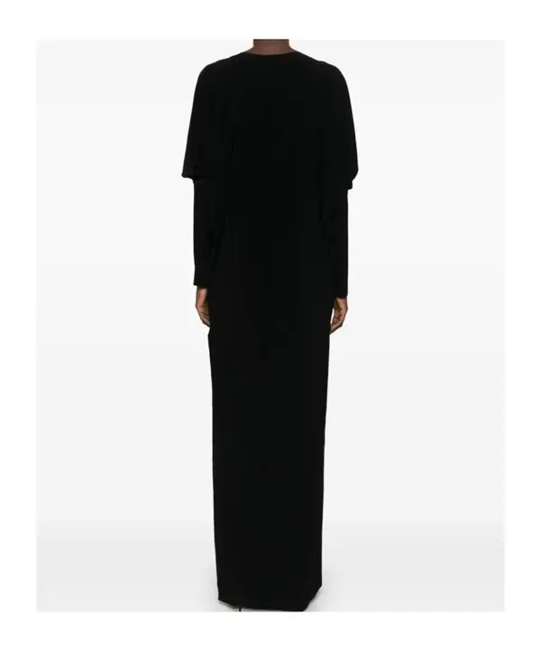 Norma Kamali V-neck Maxi Dress With Dolman Sleeves