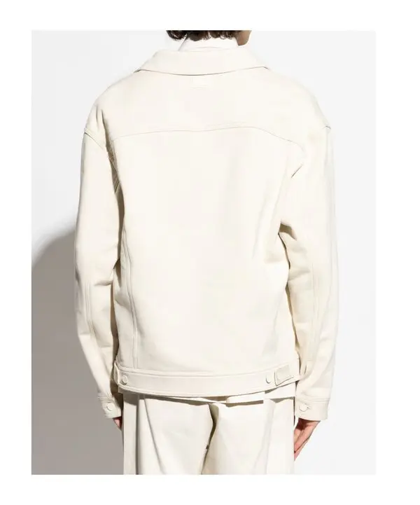 Dolce & Gabbana Logo Plaque Shirt Jacket