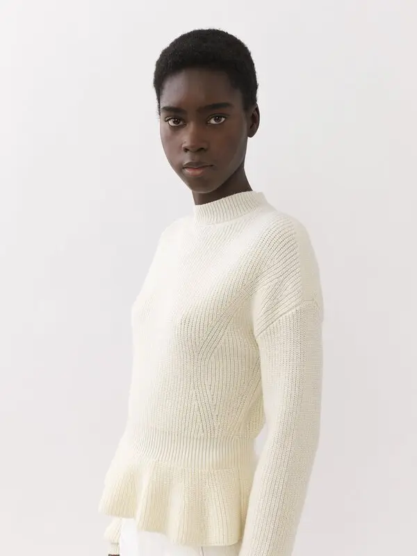 Chloé Peplum Knitted Jumper
