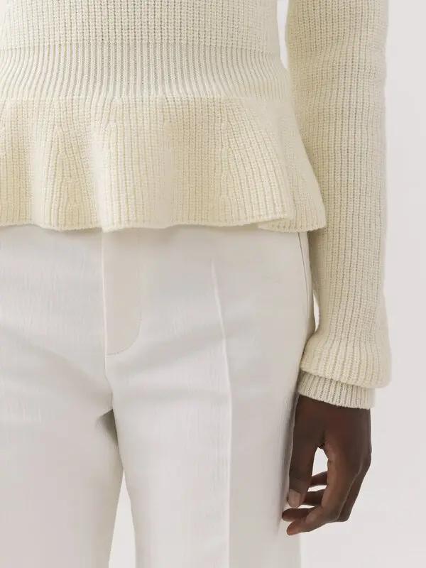 Chloé Peplum Knitted Jumper