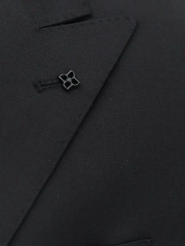 Tagliatore Double-breasted Suit - Black