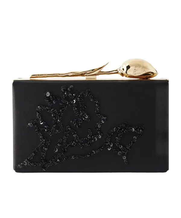 Erdem Bloom Minaudière Clutch Bag