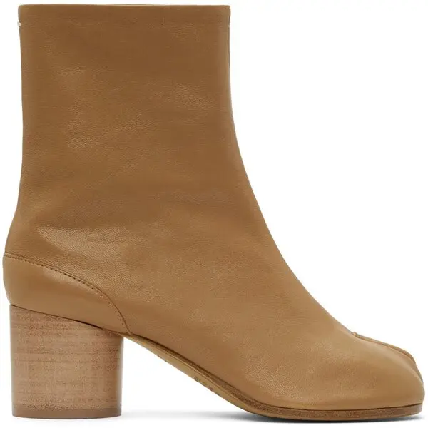 MAISON MARGIELA Tabi Ankle Boots - Brown