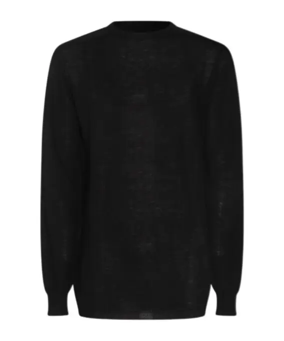 Rick Owens Long-sleeved Sweater - Black